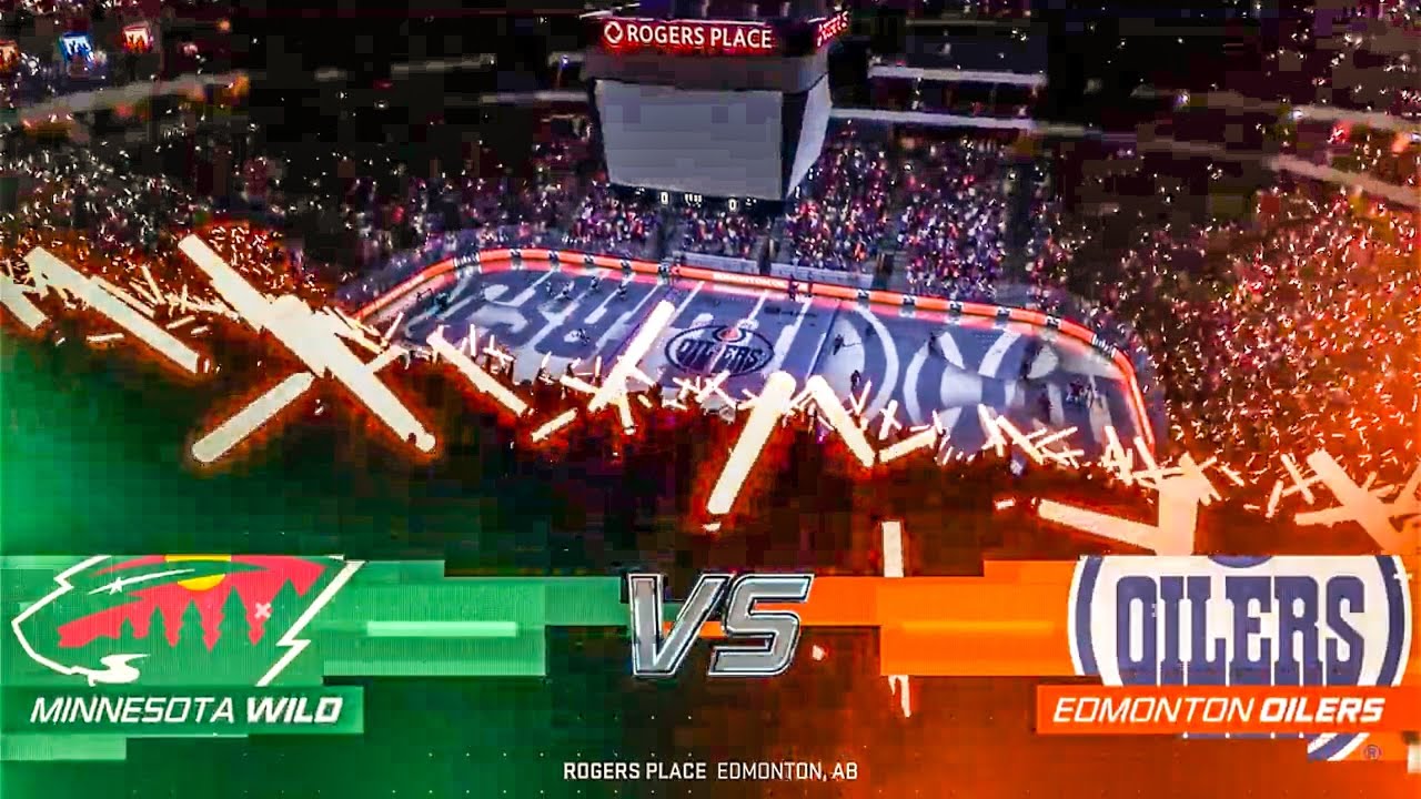 Edmonton Oilers vs Minnesota Wild 12/8/2023 NHL 24 Gameplay - YouTube