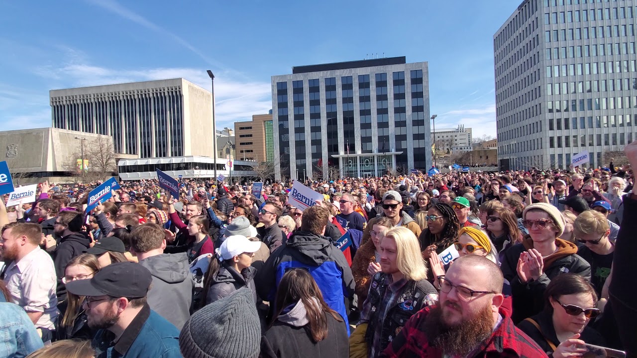 Grand Rapids Bernie Rally, March 8th, 2020 - YouTube
