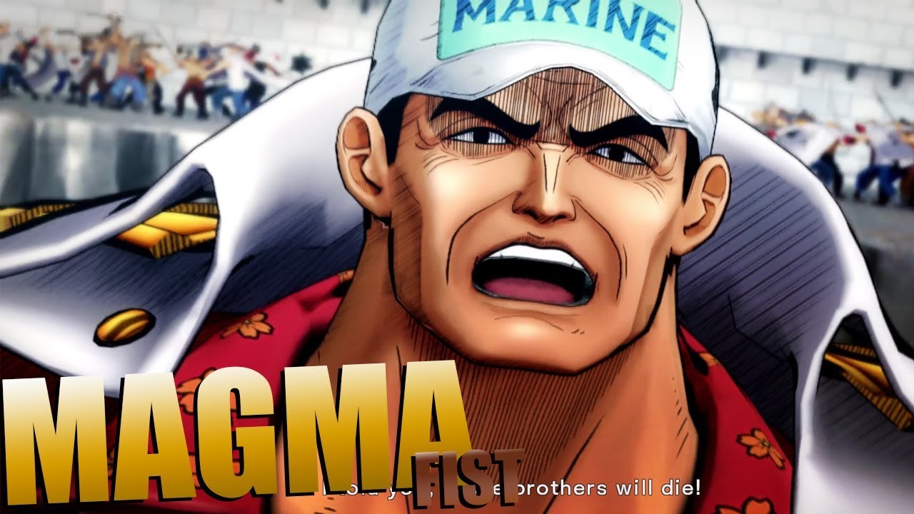 AMUKAN SAKAZUKI! MAGMA FIST! - ONE PIECE BURNING BLOOD PART 4 - YouTube