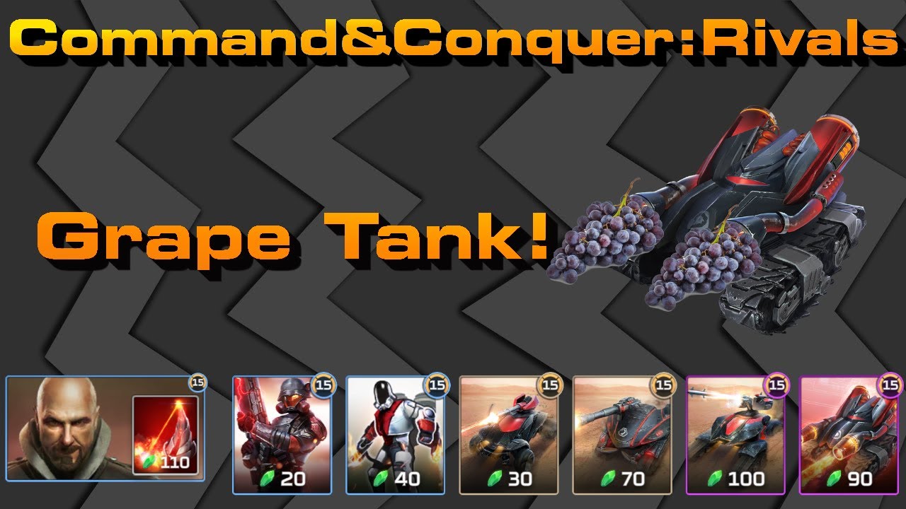 C&C Rivals: Grape Tank! - YouTube