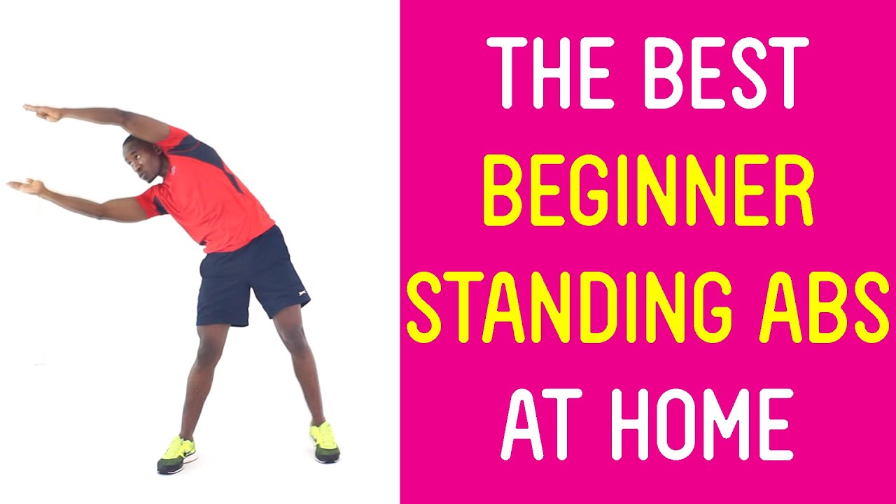 The Best Beginner Standing Abs Workout at Home | 18 Minute Standing Abs ...