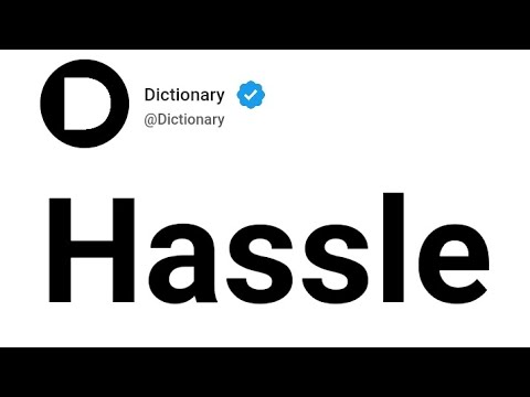 Hassle Meaning In English - YouTube