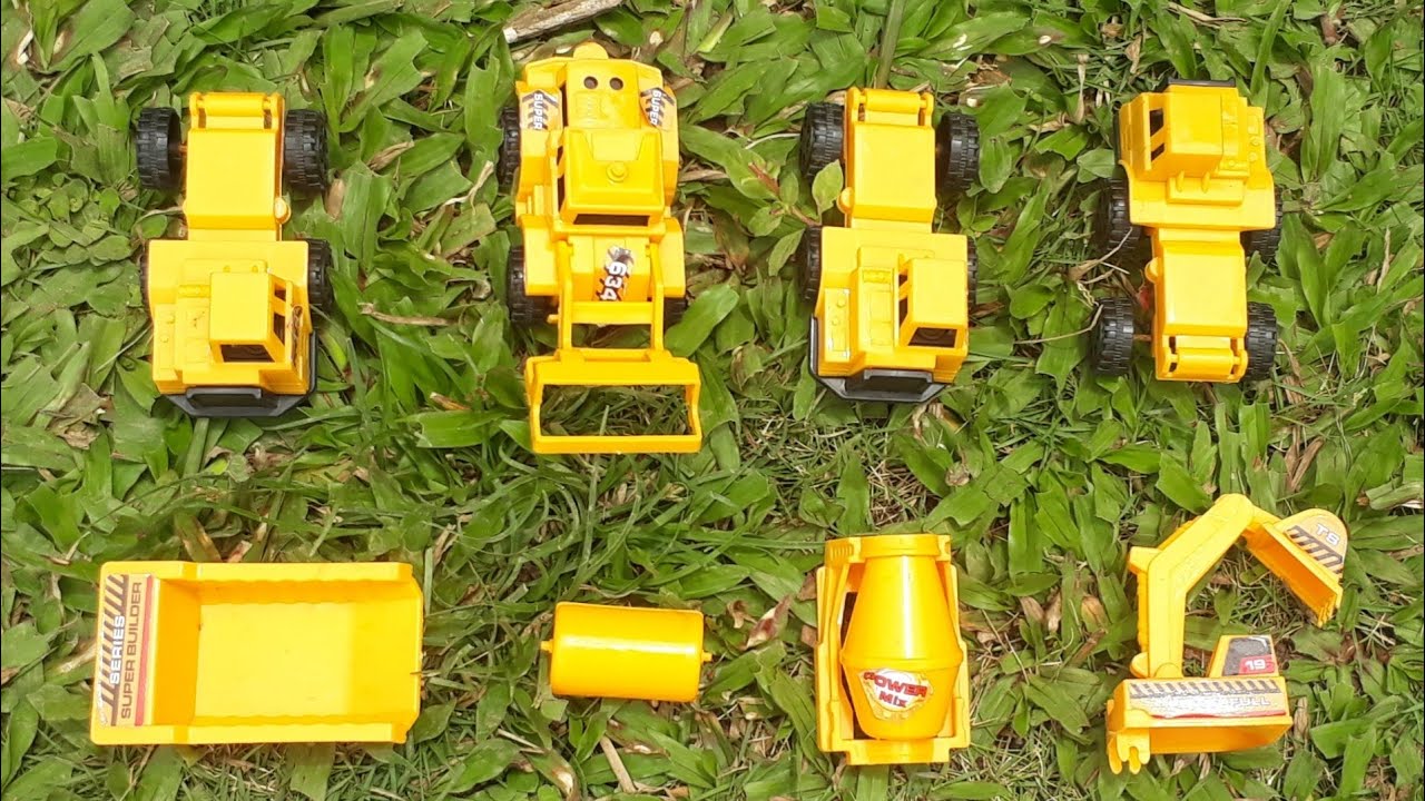 Merakit Mobil Eksavator || Mobil Truk || Mobil Slender || Mobil Molen ...