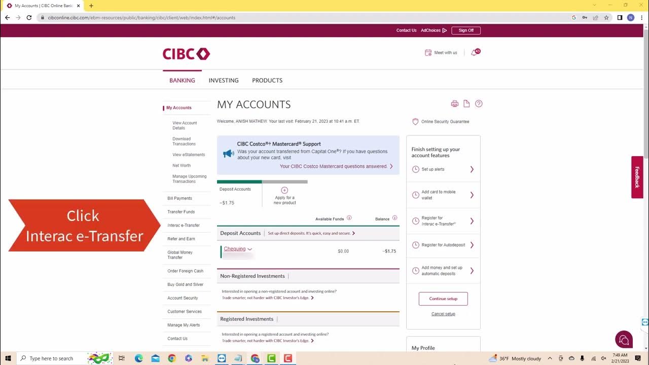 How To Request Money Via Interac E Transfer On CIBC YouTube how-to-request-money-via-interac-e-transfer-on-cibc-youtube