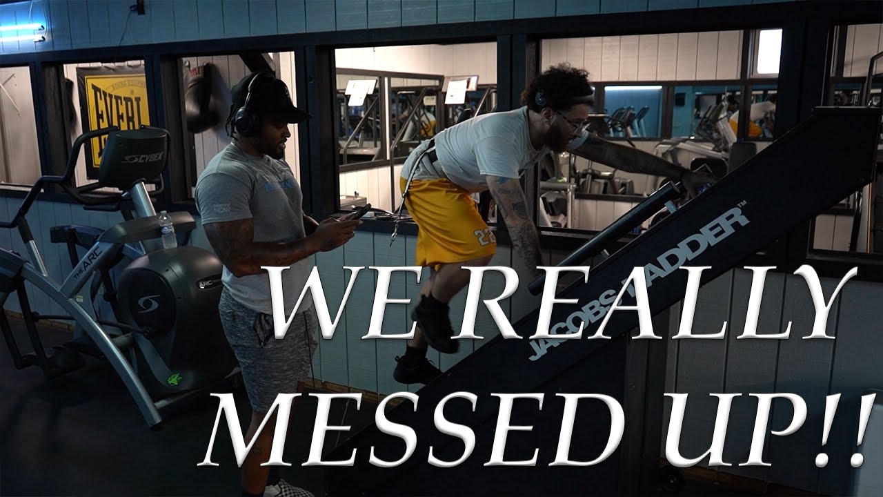 WE REALLLY MESSED UP THIS LEG DAY!! - YouTube