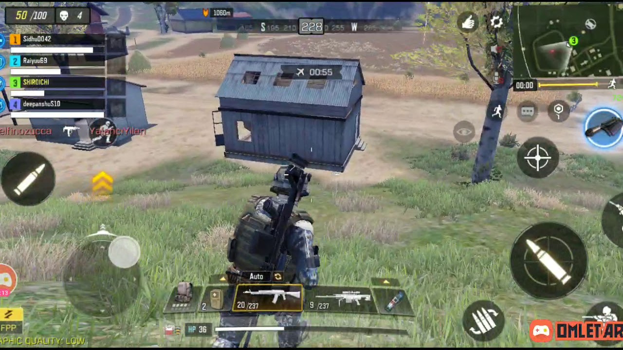 Call of duty mobile gameplay and first win - YouTube