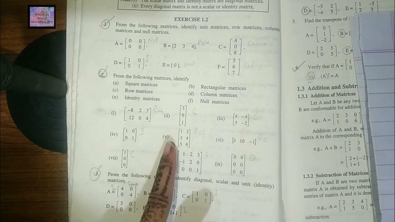 Lecture 4 Class 9 Chapter 1 Exercise 1.2 Question 1, 2 and 3 solutions ...