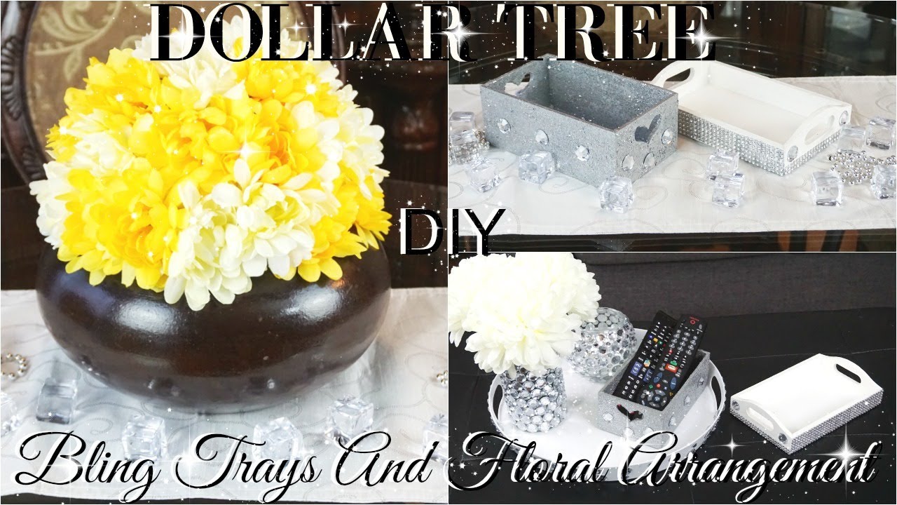DIY DOLLAR TREE BLING TRAYS STORAGE IDEAS AND FLOWERS PETALISBLESS 🌹 ...