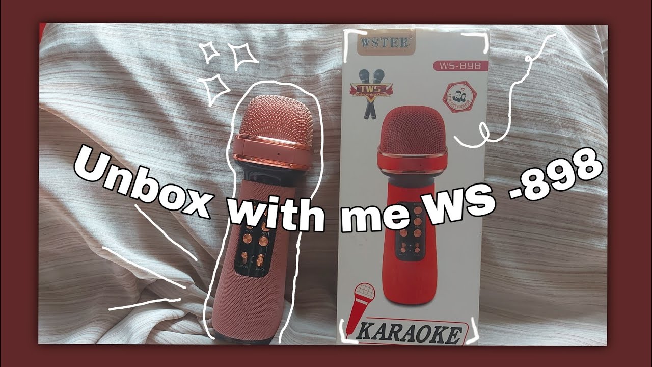 UNBOX WITH ME.. WS-898 (kARAOKE)🌷🌷🌷 - YouTube