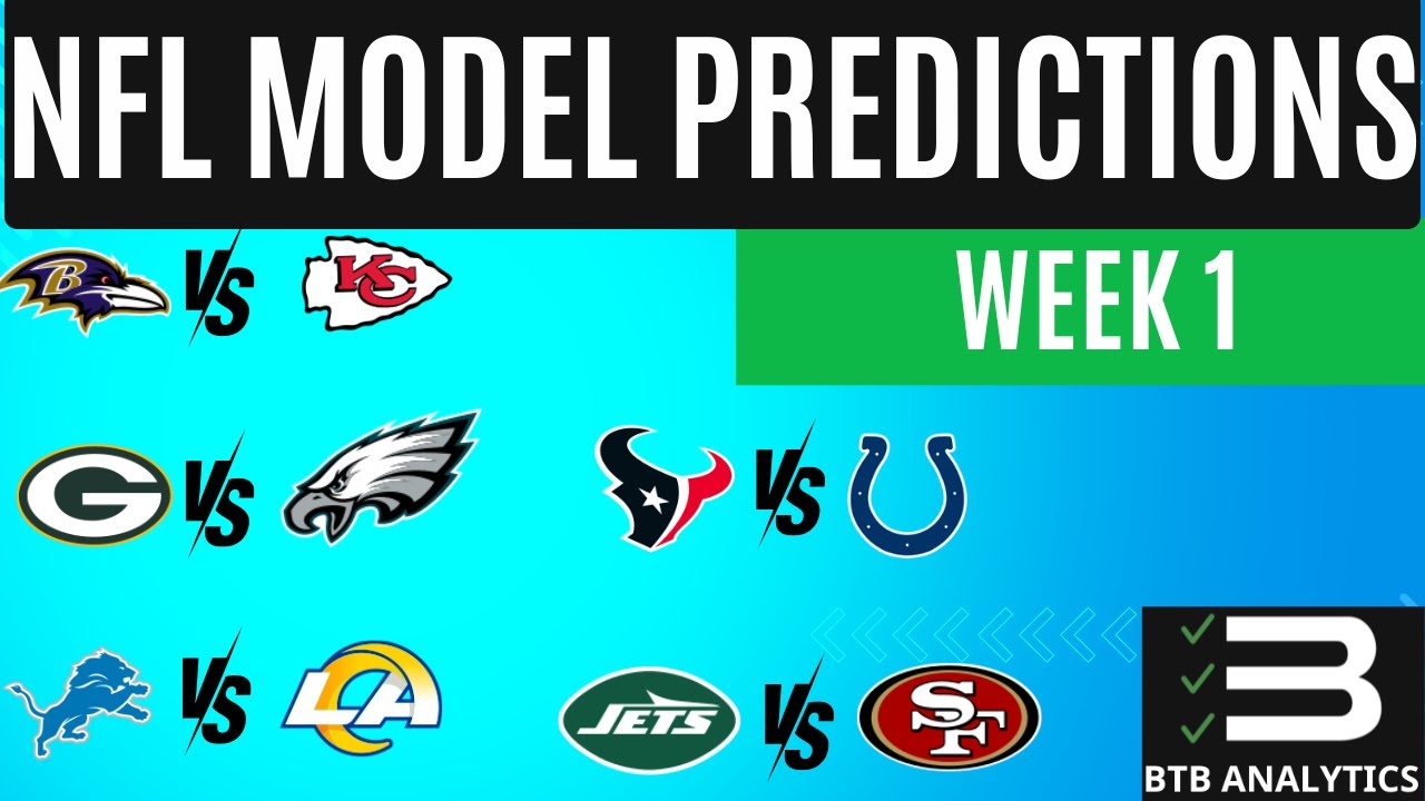 NFL Week 1 Predictions | Picks, Best Bets, Angles, And More! - YouTube