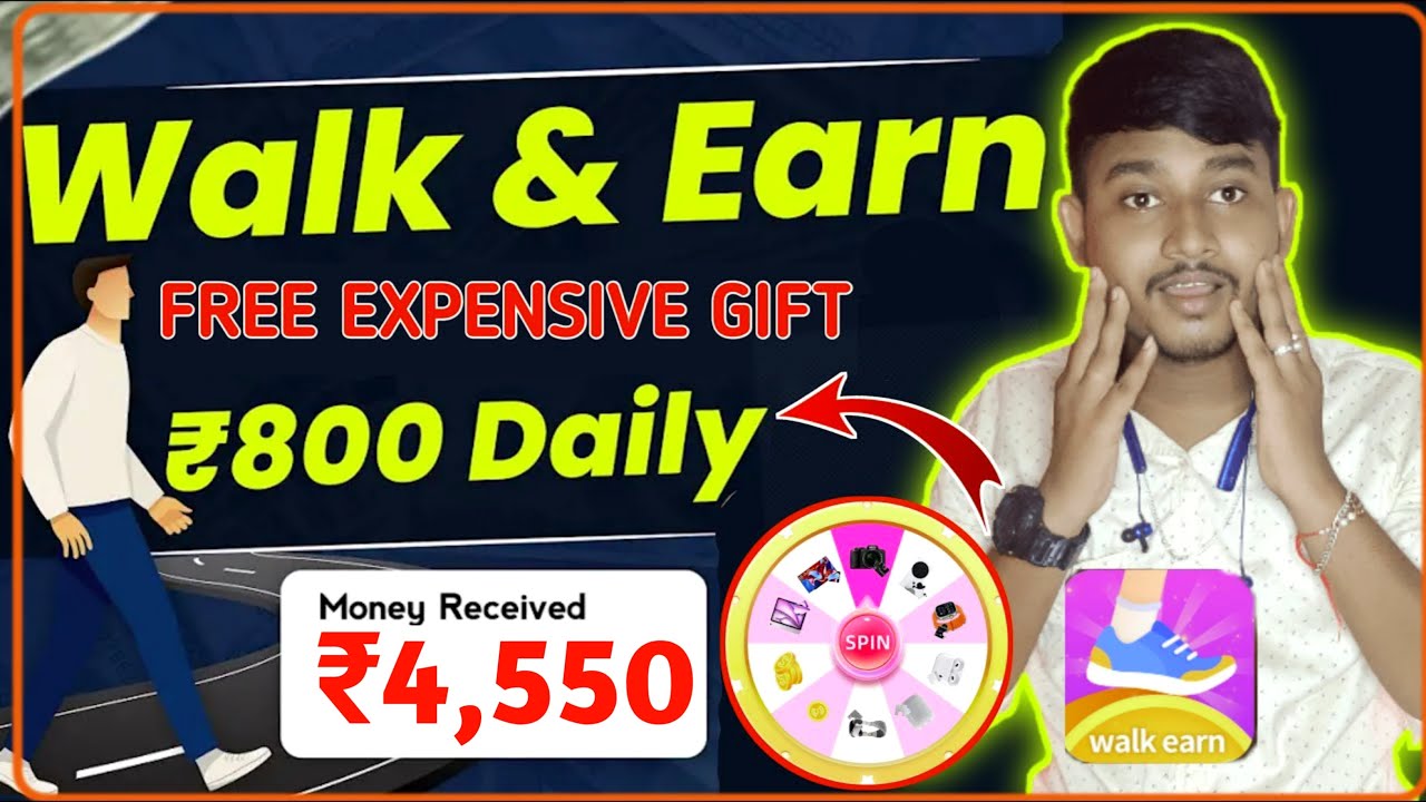 2025 Best Earning App Walk & Earn Money App | Earn Money Online | - YouTube