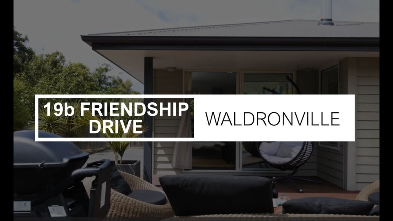 19B Friendship Drive, Waldronville - YouTube