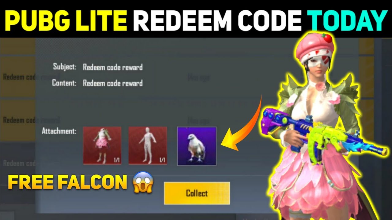 Pubg Mobile Lite Redeem Code Today 😍 | redeem code pubg lite | Pubg ...