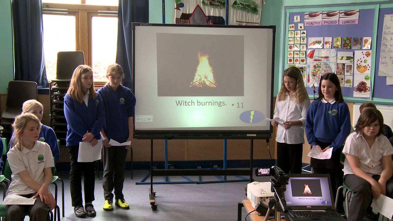 Fossoway Primary School Immersive Learning Project - YouTube