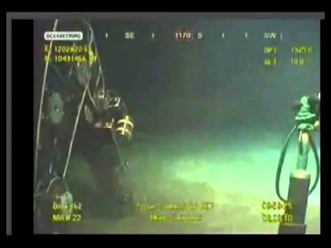 ROV at work , Deep Water Horizon, Sudden Rise In Gulf Of Mexico Sea ...