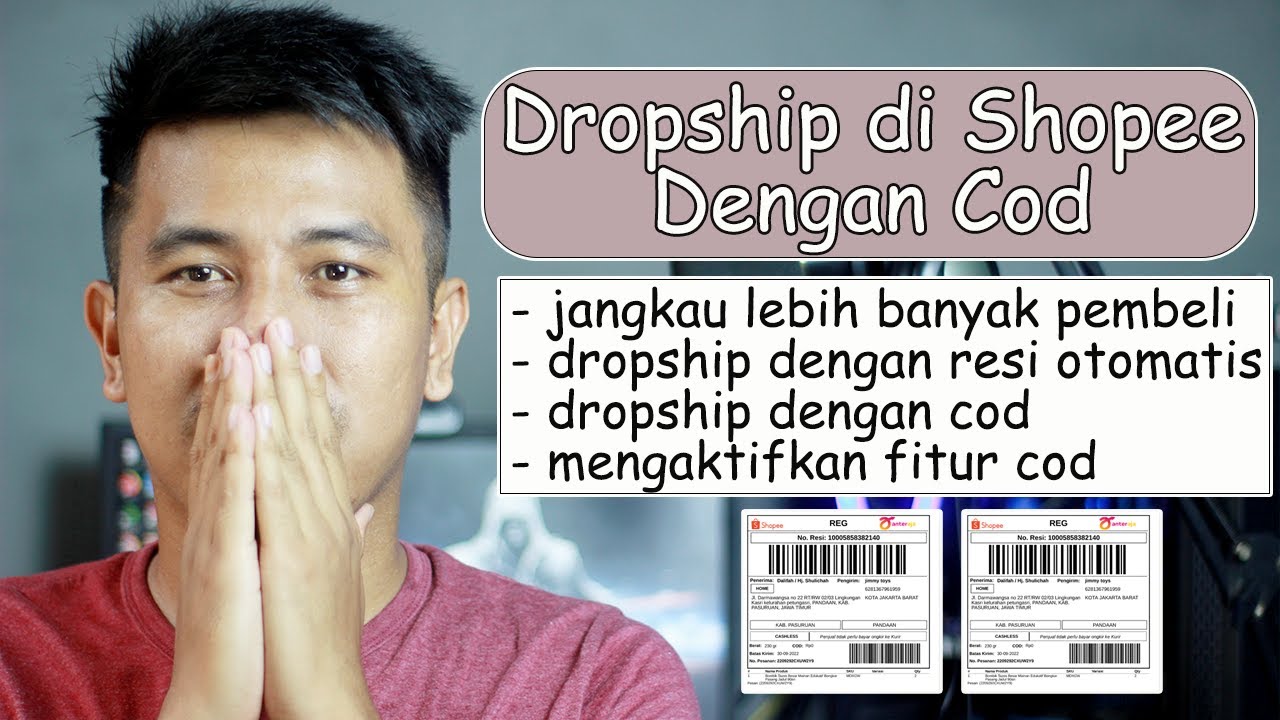 Cara Dropship Di Shopee Dengan Sistem COD - Dropship Shopee Part 19 ...