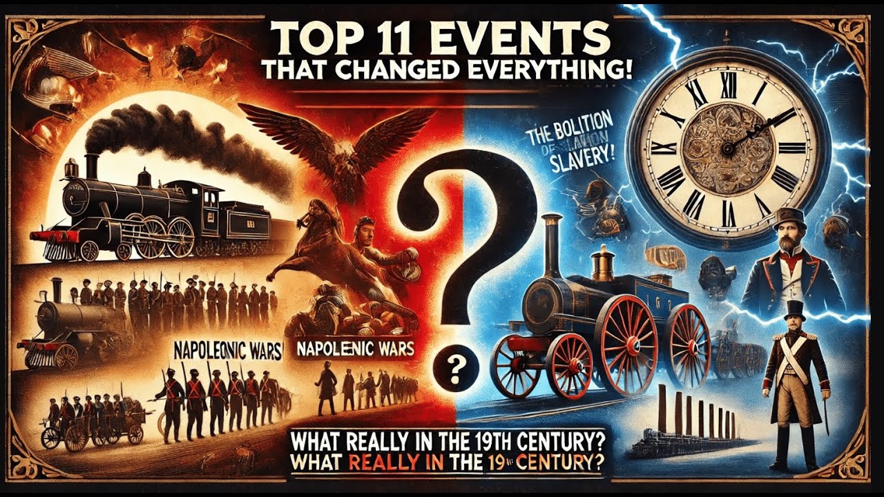 Top 11 Events That Changed Everything! What Really Happened in the 19th ...