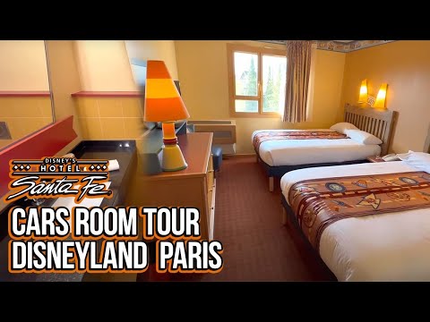 Disney’s Hotel Santa Fe Cars Room Tour - Disneyland Paris - YouTube