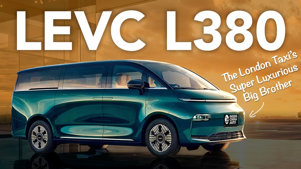 LEVC L380 - The London Taxi's Luxurious Big Brother - YouTube