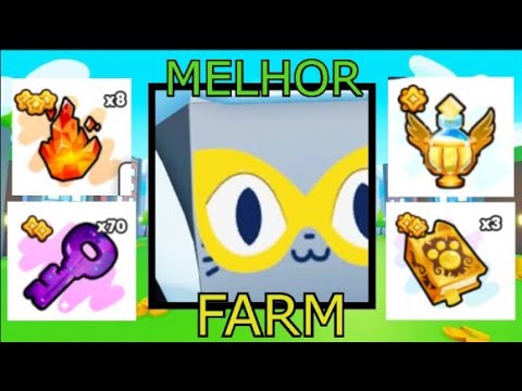 MELHOR Farm de LOOT do PET SIMULATOR 99 - YouTube