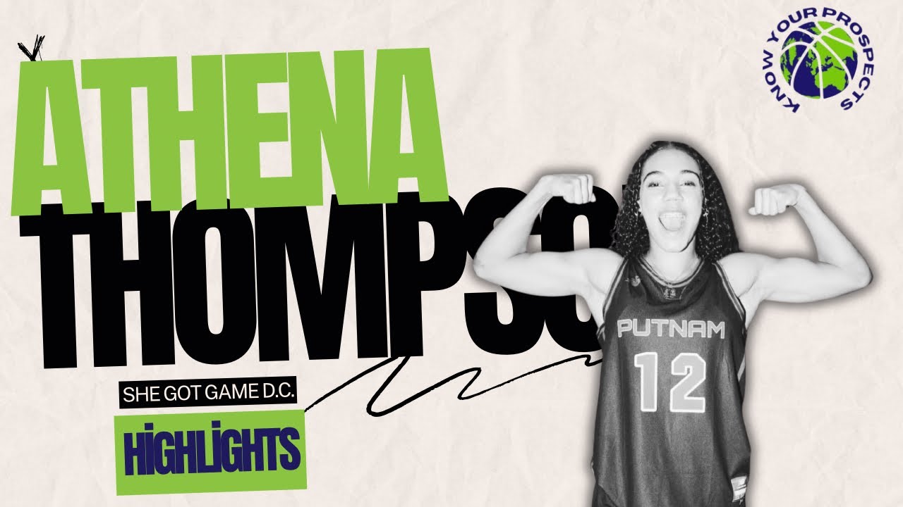 Athena Thompson 2026 Guard - She Got Game D.C. 2024 Highlights - YouTube
