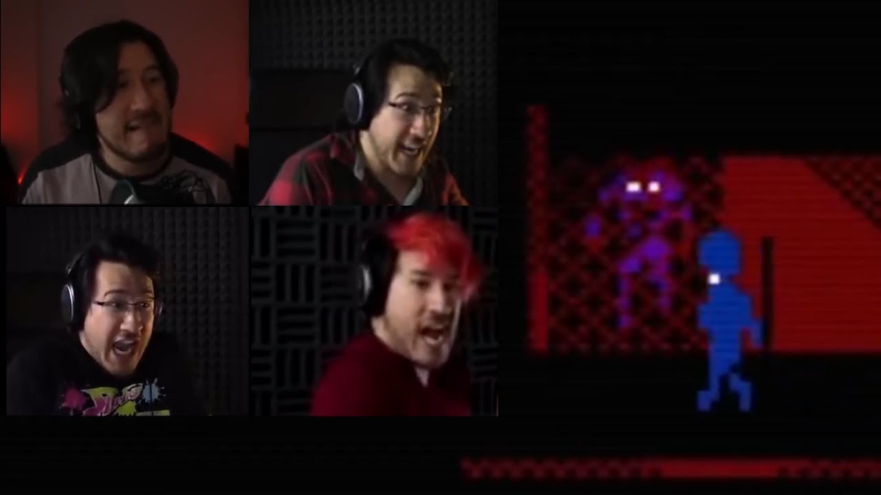 MARKIPLIER FINDS PURPLE GUY!!! - YouTube