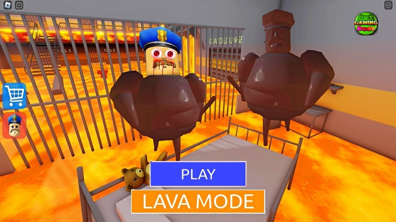 Barrys Prison Run New Lava Mode Added New Update Full Gameplay