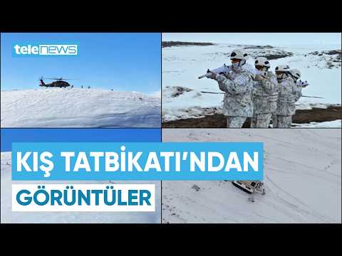 Sarıkamış’ta Nefes Kesen Kış Tatbikatı!