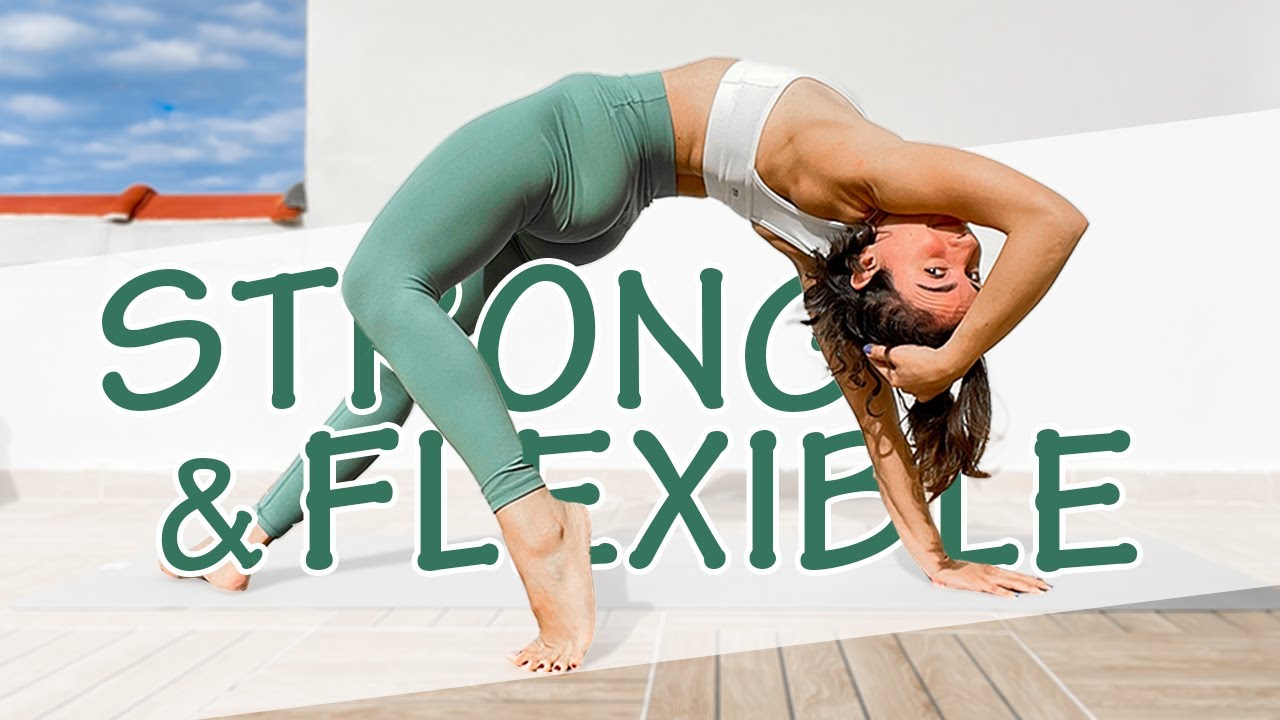 Do this routine every day to GET STRONG & FLEXIBLE! . Backbend Power ...