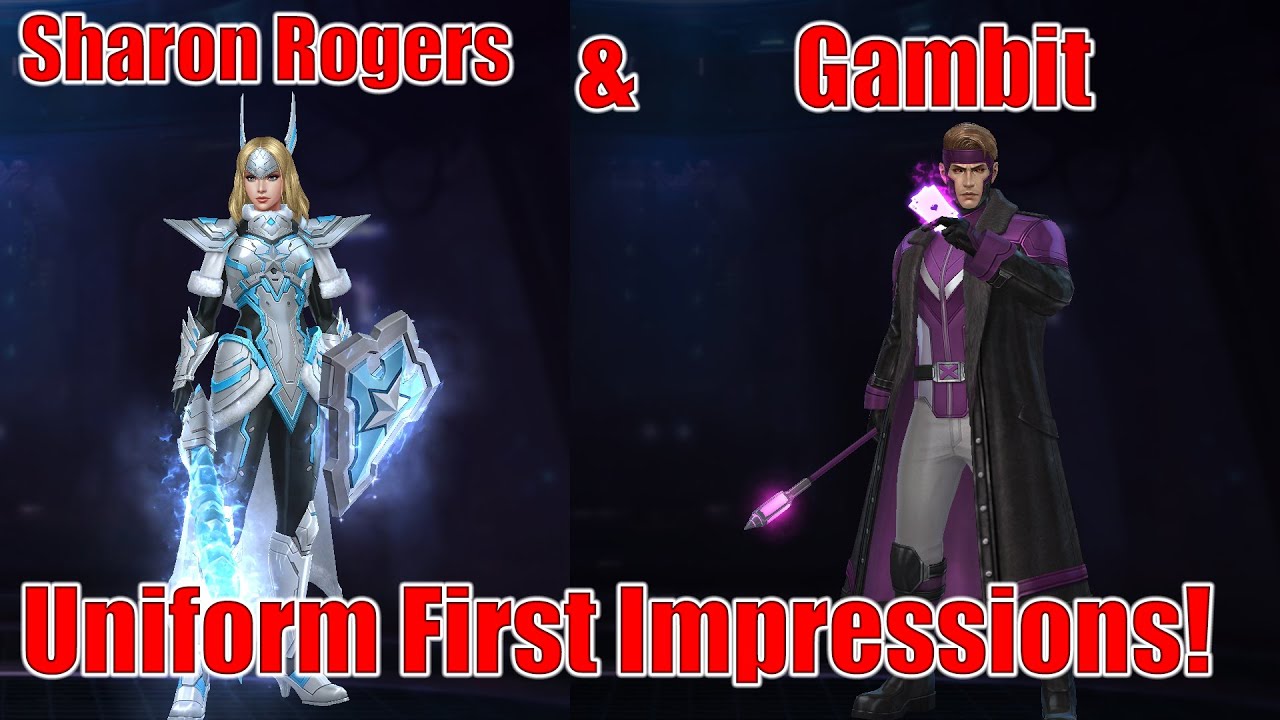 Sharon Rogers & Gambit Uniform First Impressions! (MFF) - YouTube