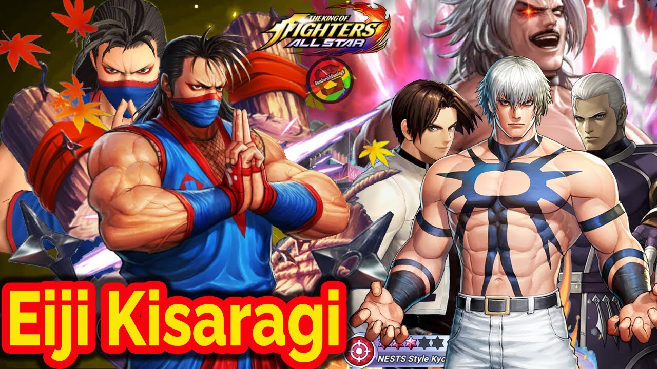 How Cool? Eiji Kisaragi Vs Final Bosses In The King Of Fighters All ...