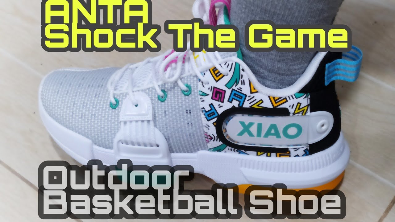 ANTA SHOCK THE GAME Outdoor Basketball Shoe Daringly 2.0 Review - YouTube