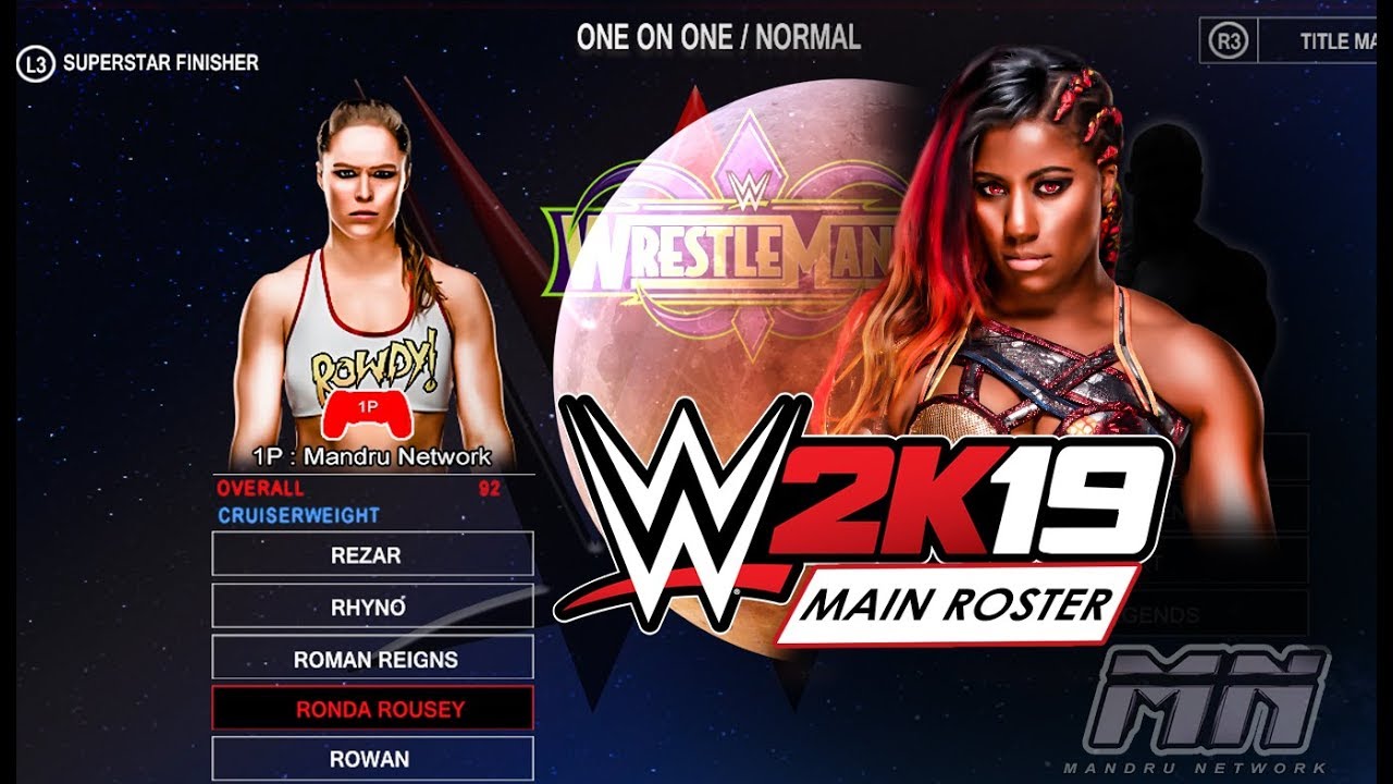 WWE 2K19 Updated Main / Current Roster Superstars that make in ...