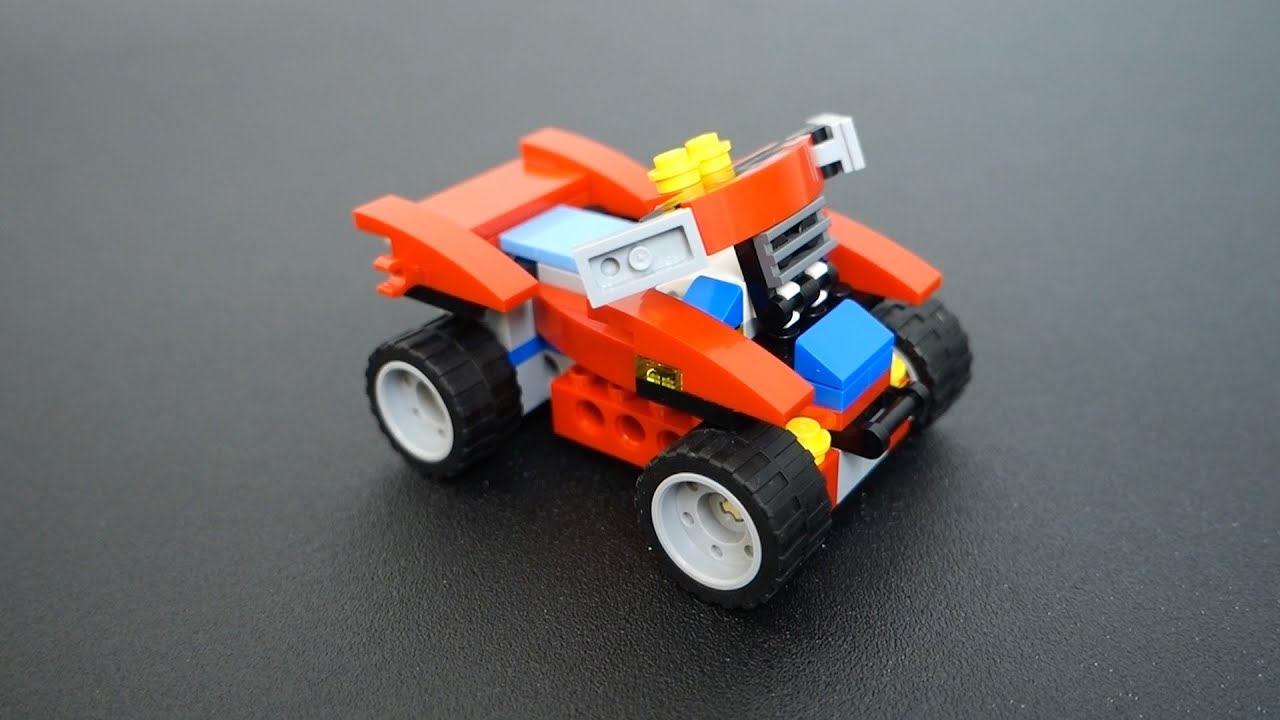 LEGO Four Wheeler Speed Build | brickitect - YouTube