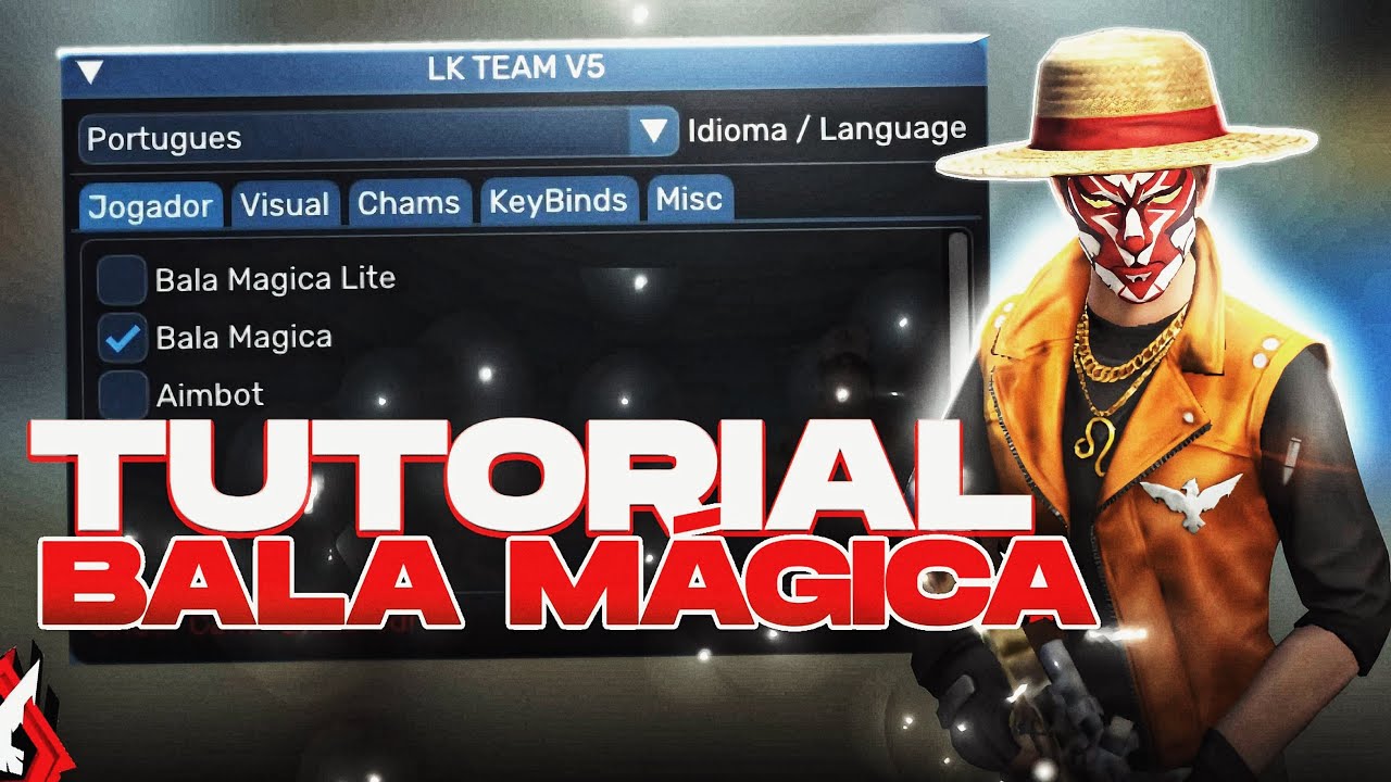 TUTORIAL COMO ATIVAR O BALA MAGICA LK TEAM PASSO A PASSO ! - YouTube
