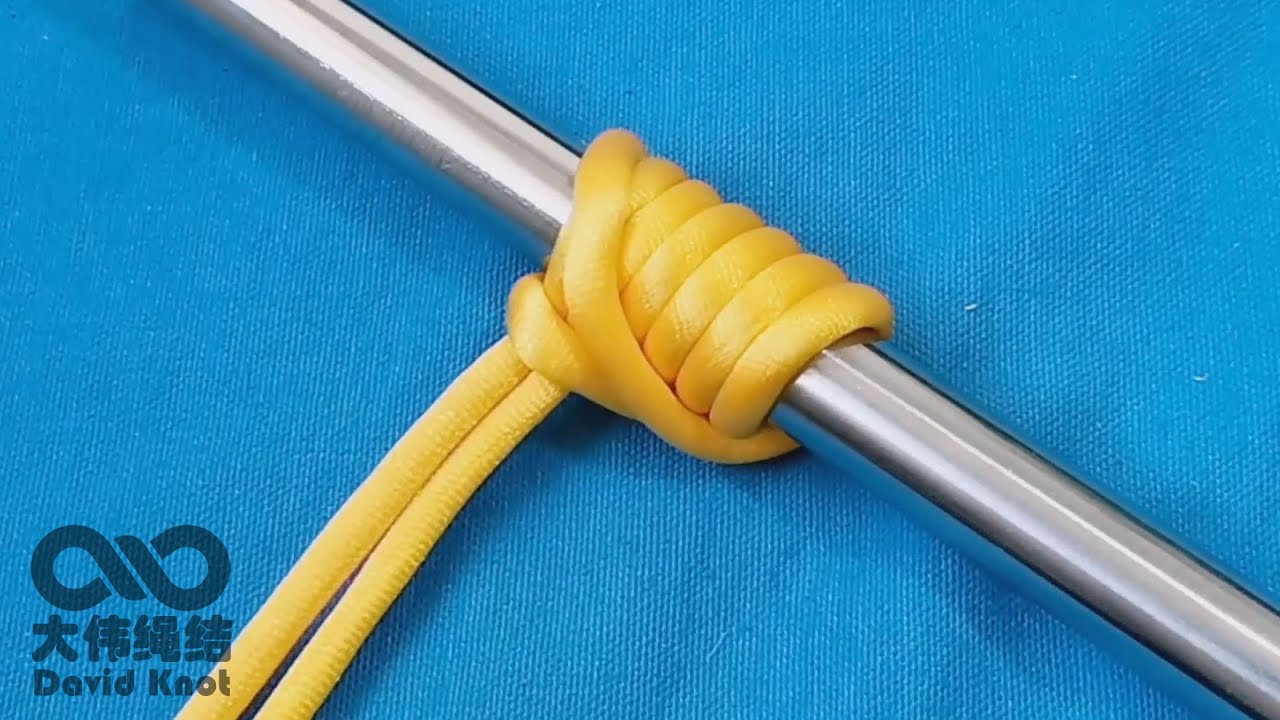 How to Tie Prusik Knot to Ascend a Rope Easily - YouTube