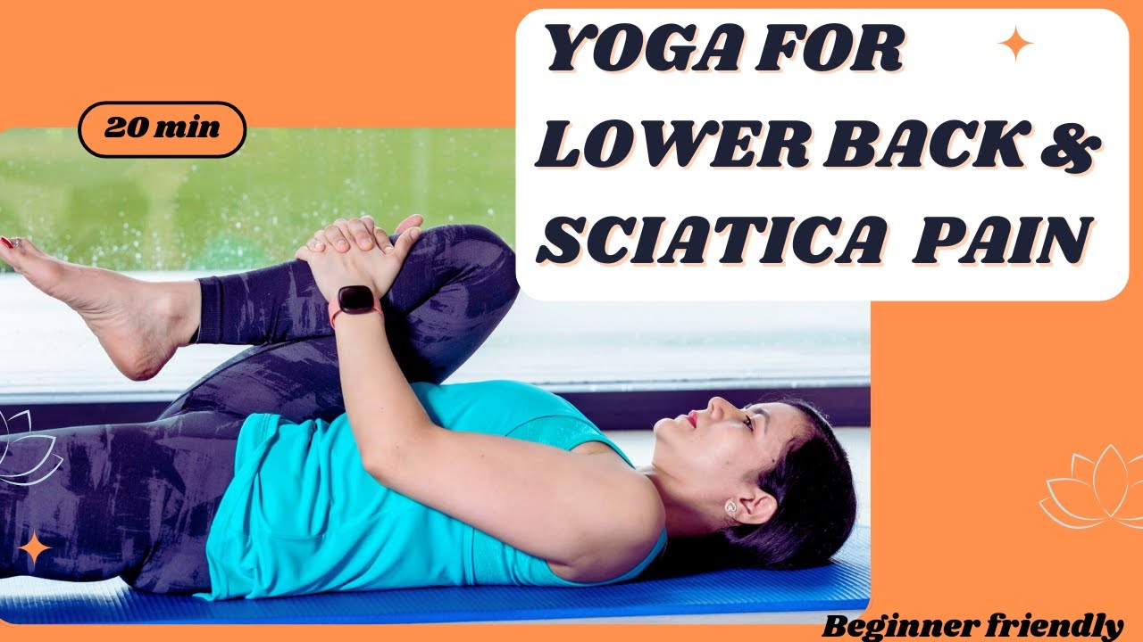 Yoga for Lower Back & Sciatica Pain|Easy Daily routine|Beginner ...