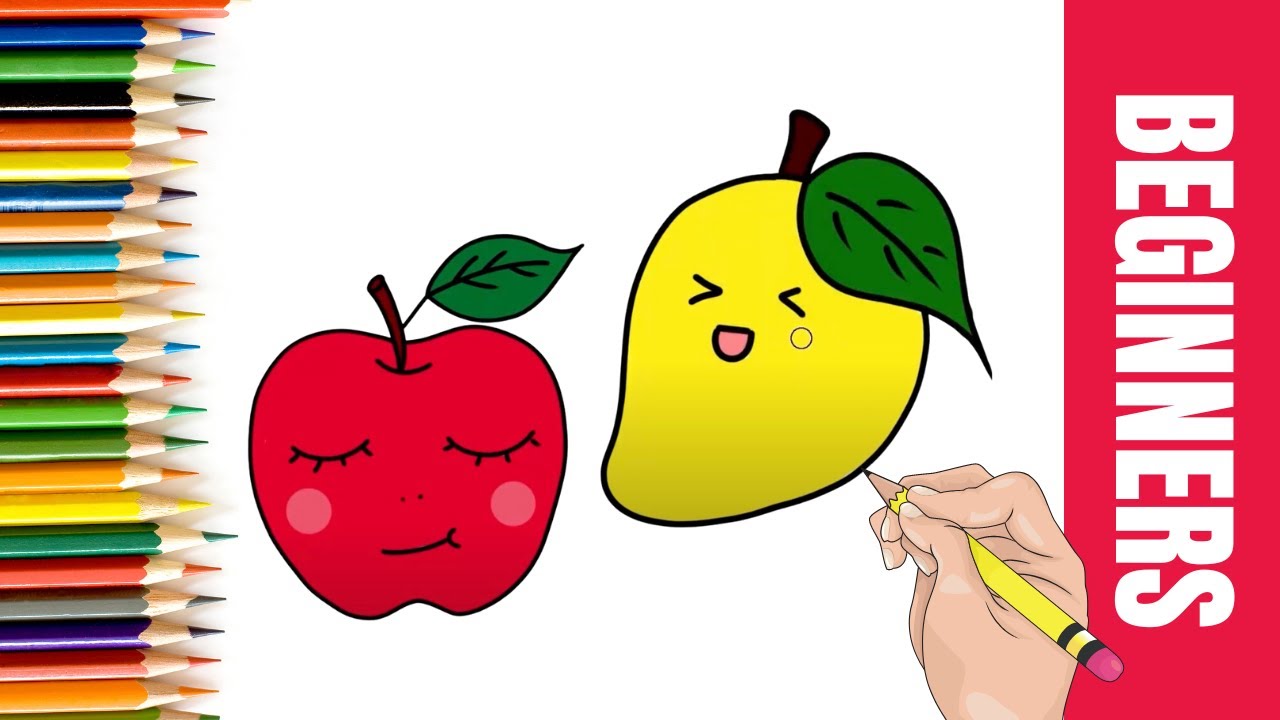 Mango Drawing For Kids