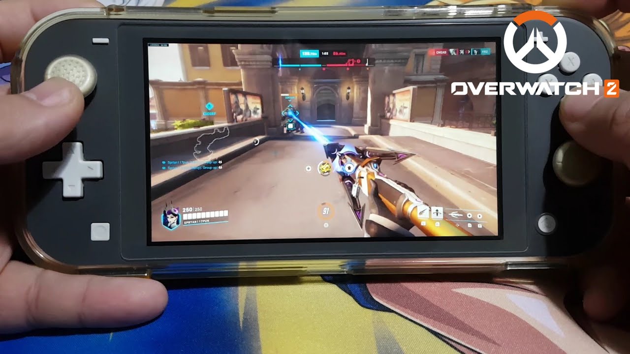 Overwatch 2 on Nintendo Switch Lite Part 4 - YouTube