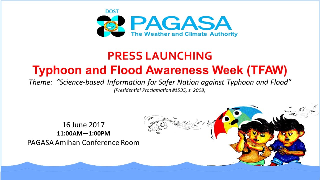 Typhoon and Flood Awareness Week (TFAW) - YouTube