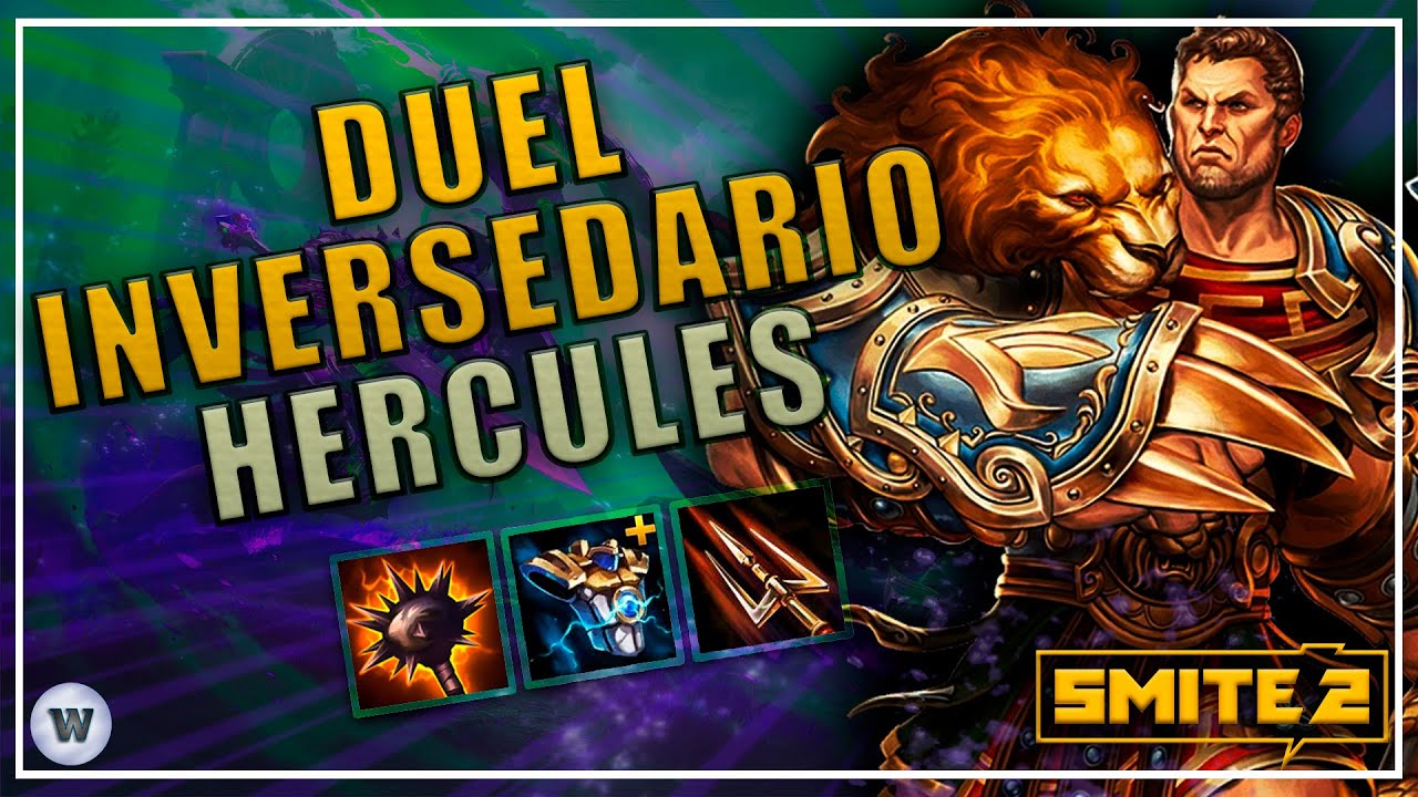 HERCULES, ESTE DIOS ES UN TEMA - SMITE 2 Duel Inversedario #28 - Smite ...