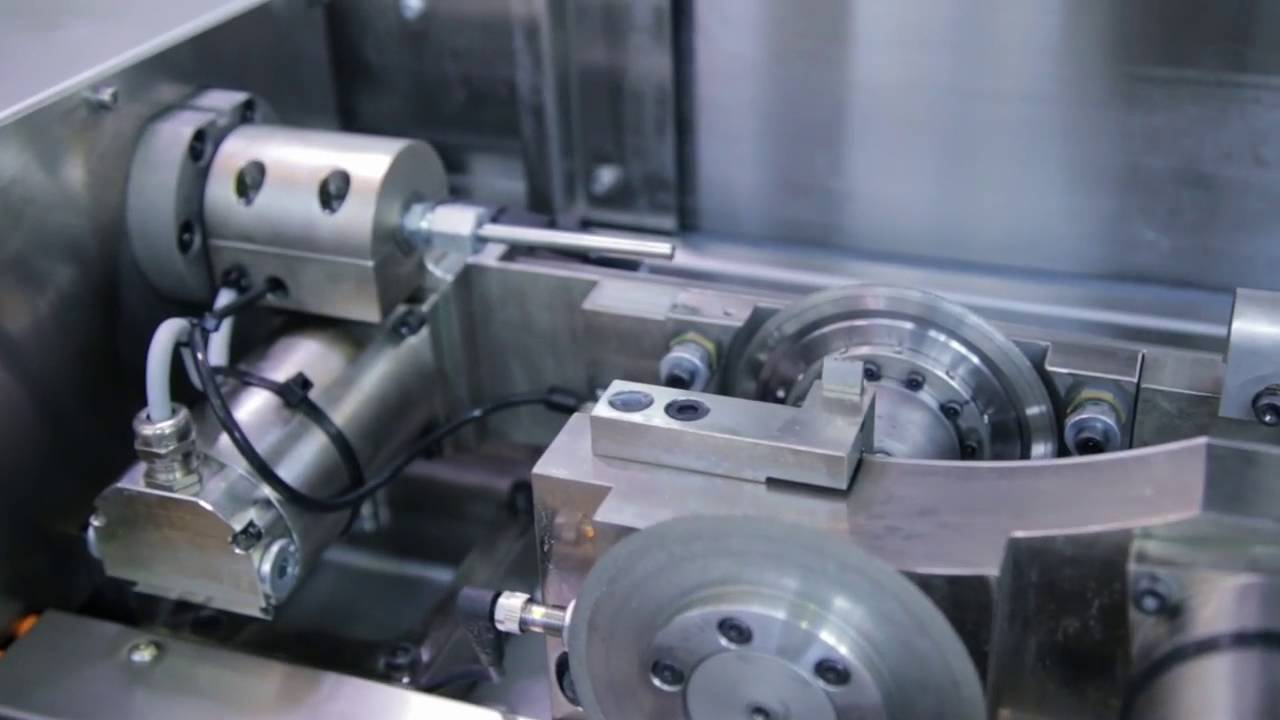 Amada CNC Grinders Model MEISTER G3 on display at Grindtec, Augsburg ...