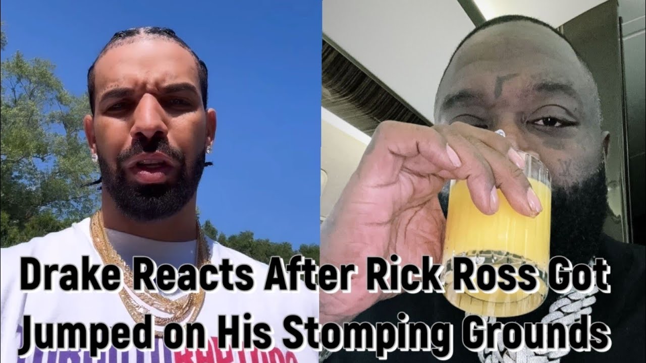Drake Reacts to Rick Ross Getting Jumped on His Stomping Grounds During ...