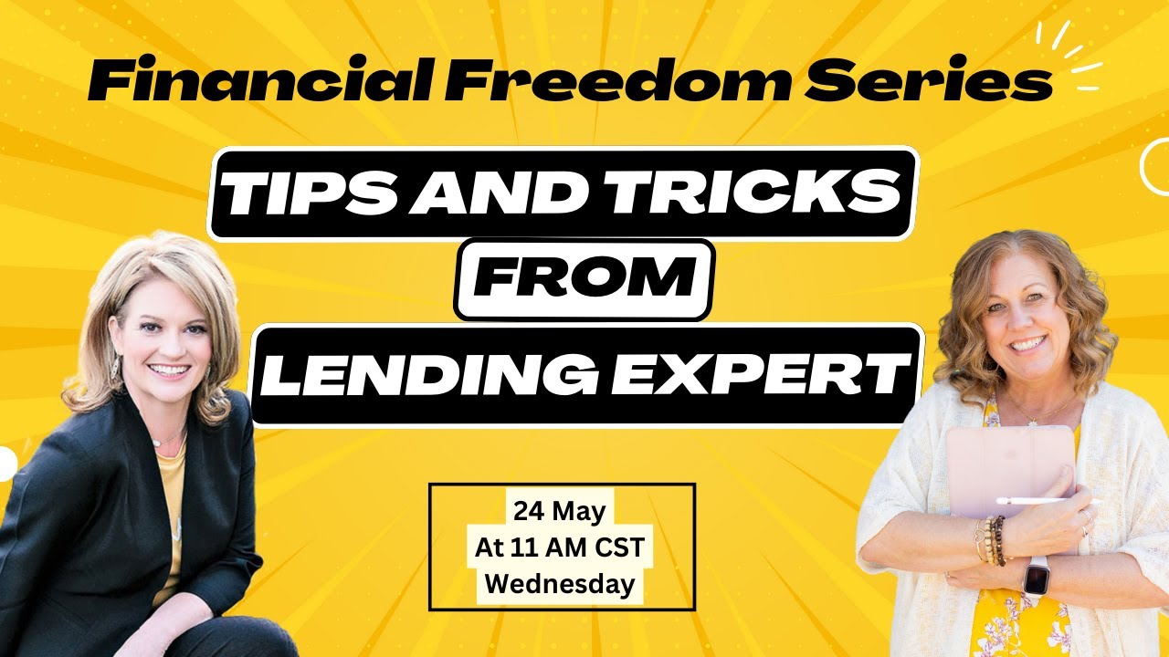Financial Freedom Series: Tips and Trick from Lending Expert - YouTube