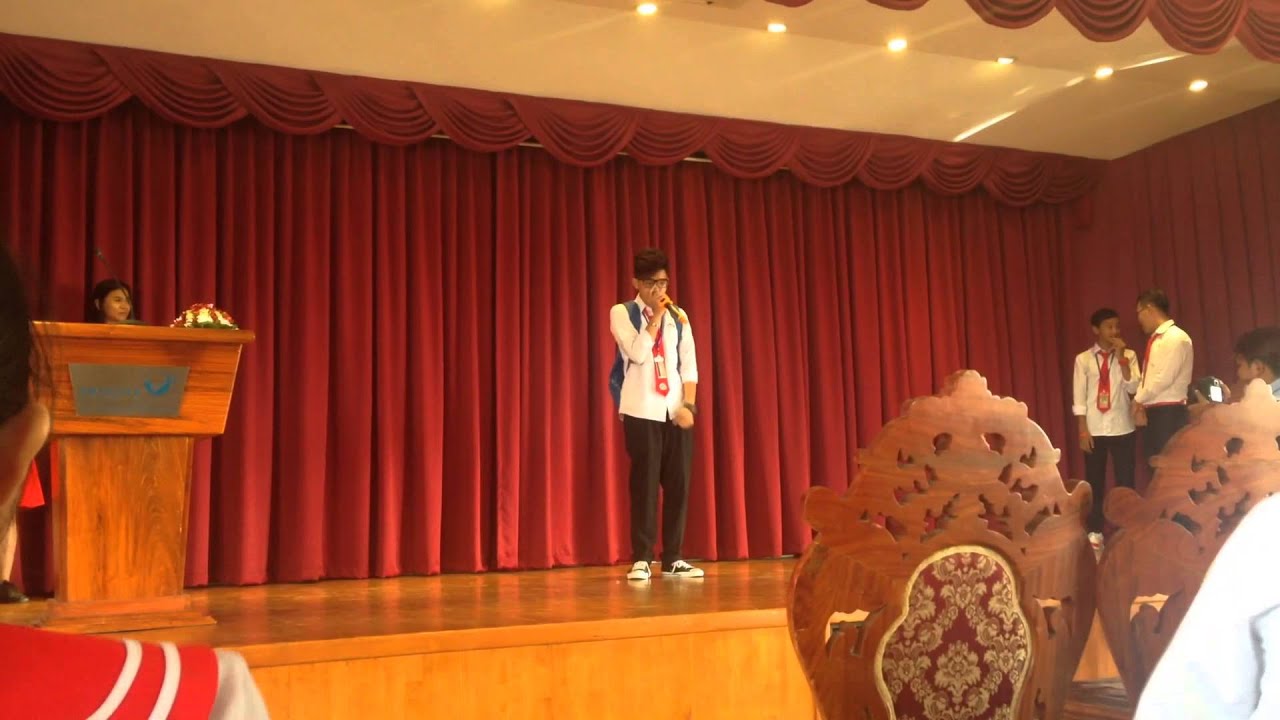 American intercon school AIS student beatbox - YouTube