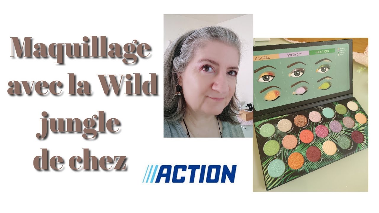 Maquillage avec la wild jungle de Max and More. un mélange improbable ...