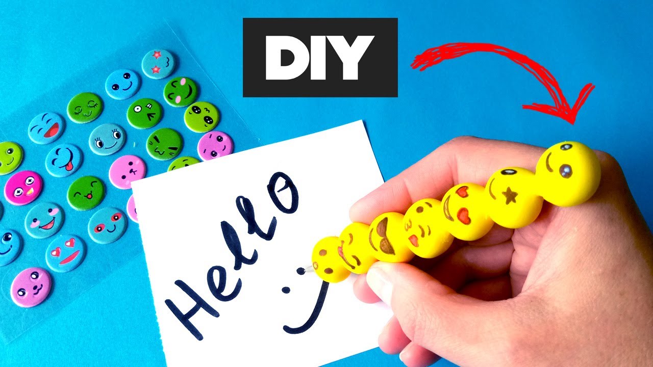 Fun and Useful School Supplies! DIY Back to School Hacks - YouTube