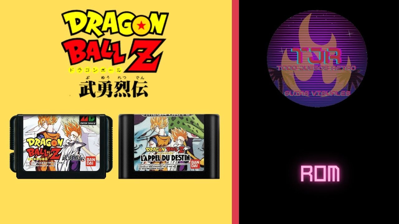 Sega Genesis Longplay Games 🎮 Dragon Ball Z Bu yu Retsuden Rom 🔥 ...