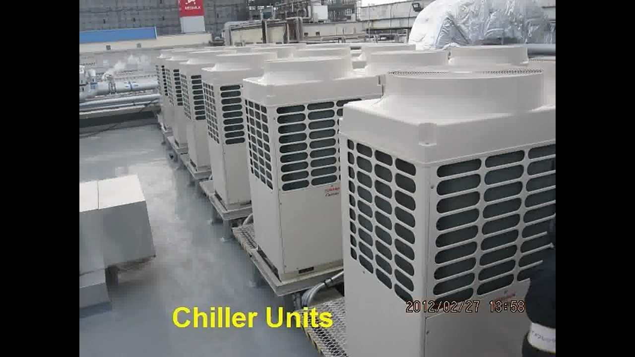 HVAC Systems, AHU, Pipings, Ductings and Chillers - YouTube