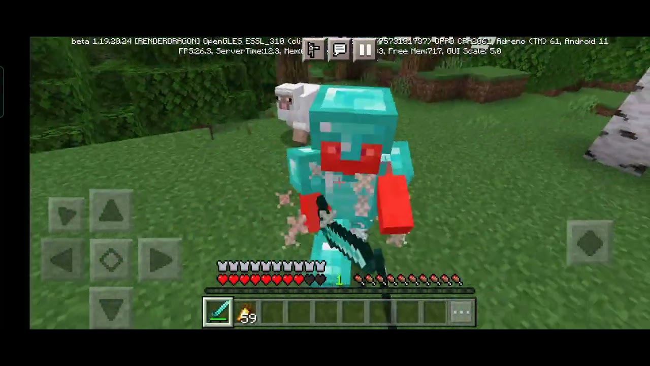 PVP 1 Vs 1 in minecraft Haroon pro gaming - YouTube